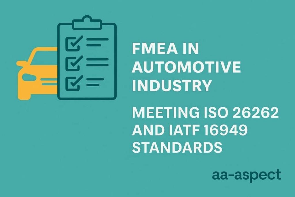 FMEA in the Automotive Industry: Aligning with ISO 26262 and IATF 16949 ...